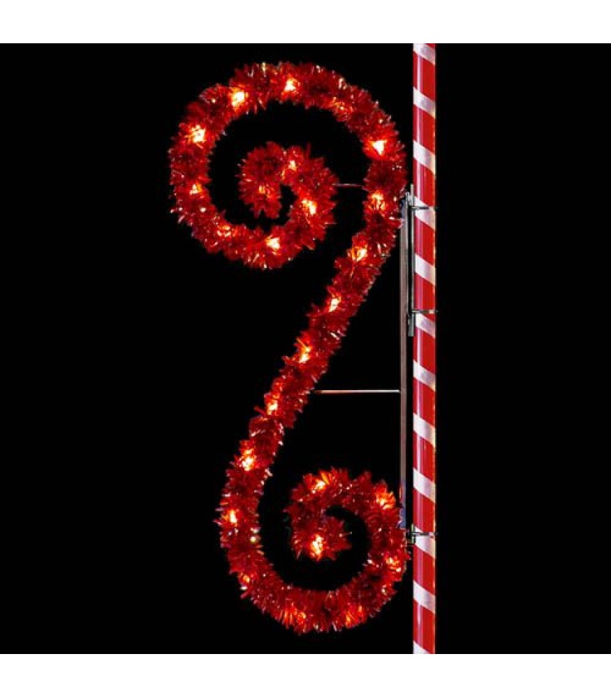 8' Classic Garland Scroll | All American Christmas Co